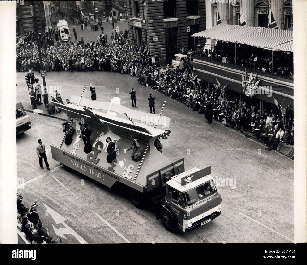 Nov. 12, 1955 - Lord Mayor's Show in the City of London Stock Photo - Alamy