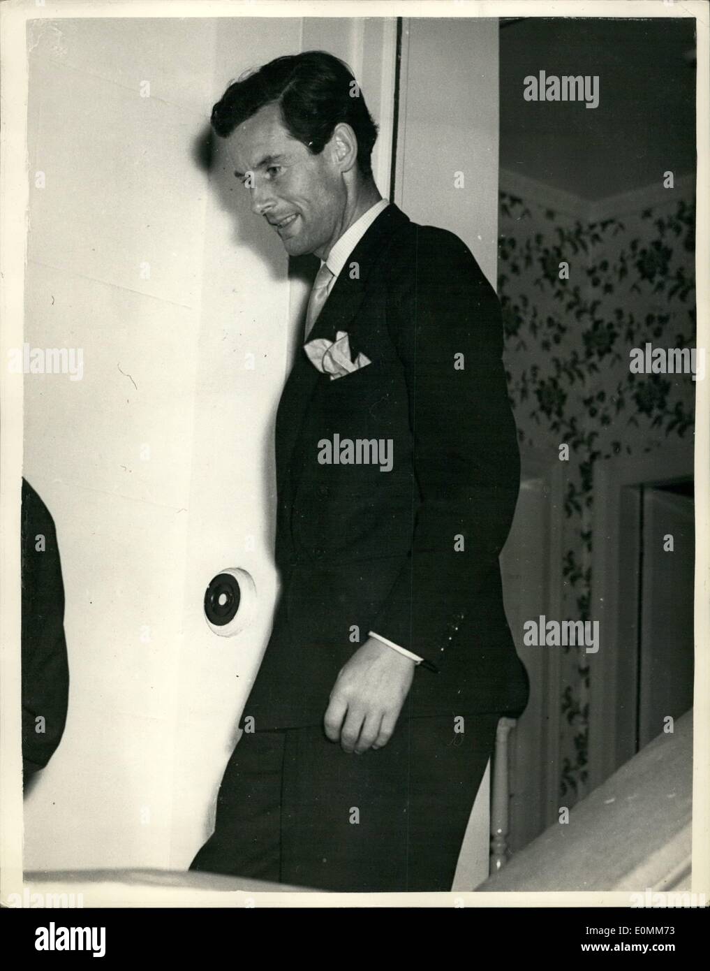 Oct. 10, 1955 - PRINCESS MARGARET DINES AT HOME OF MR. MARK BONHAM ...