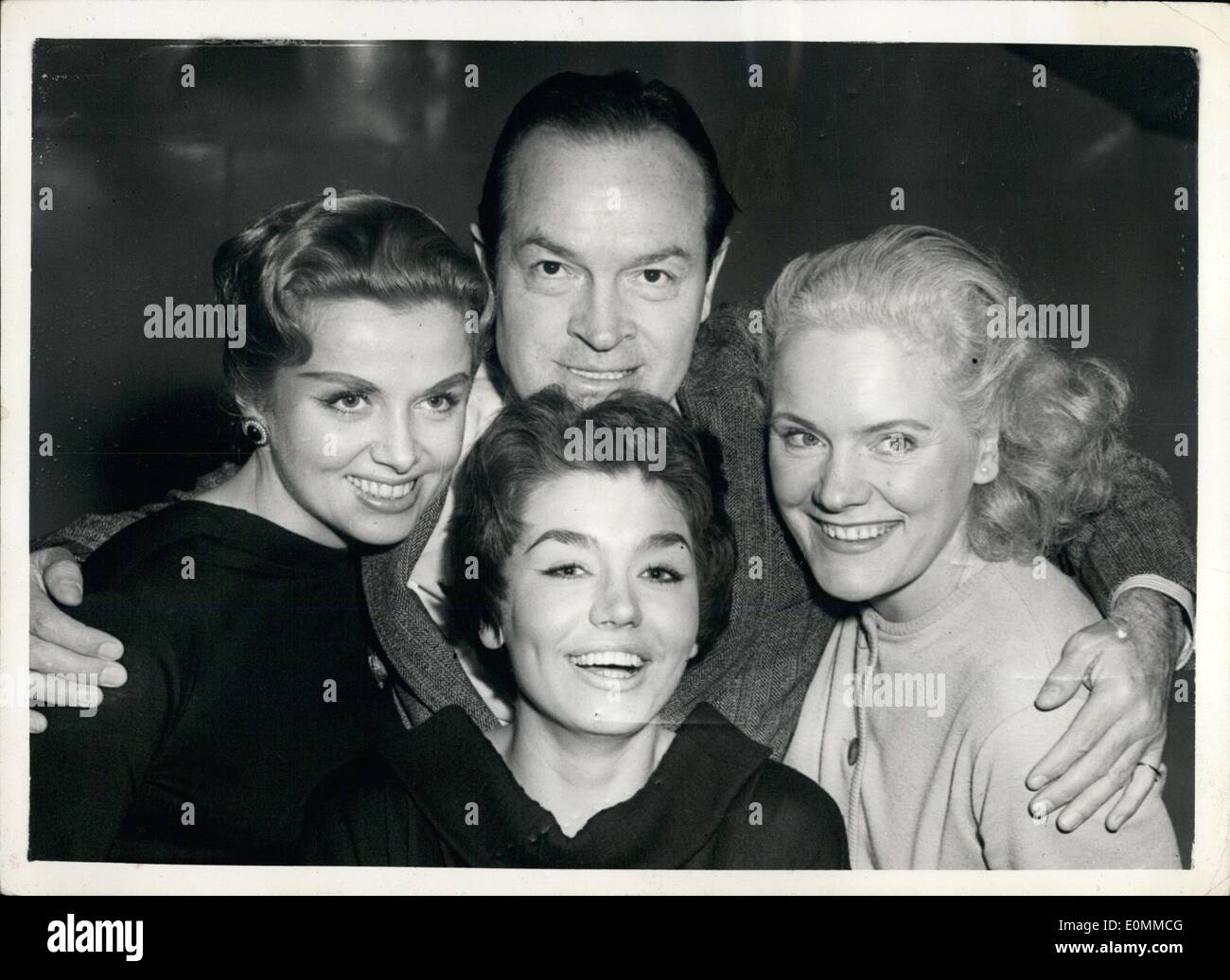 Dec. 12, 1955 - Bob hope accompanied by TV and cabaret stars leave for ...