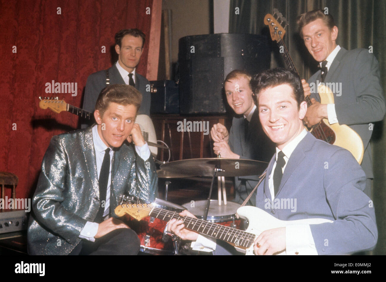 SHANE FENTON AND THE FENTONES UK pop group about 1963 with Shane bottom ...