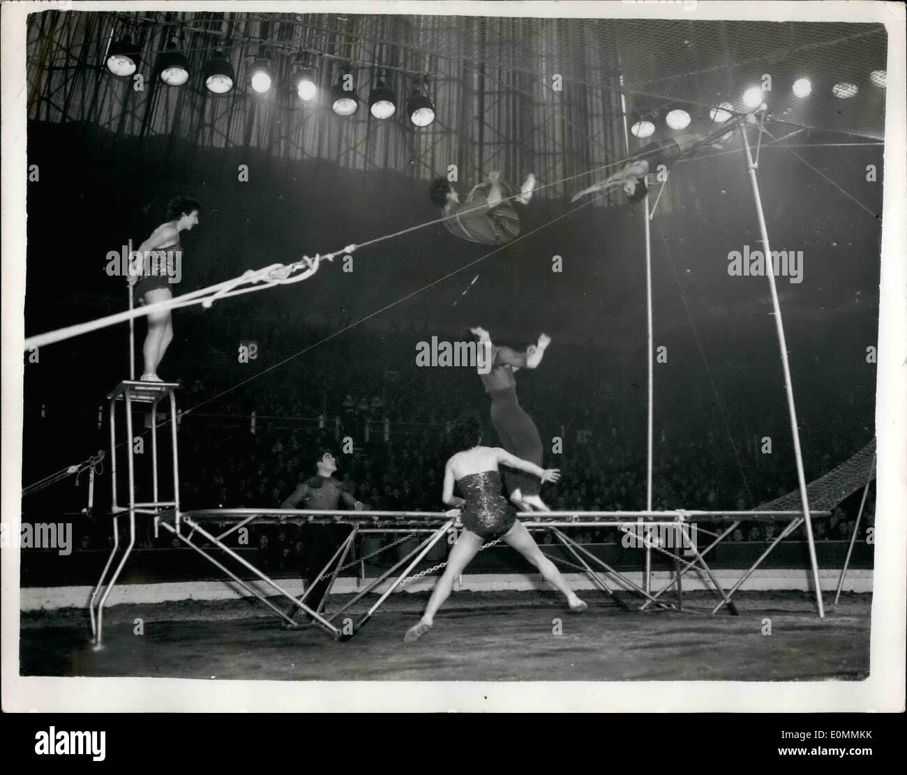 Dec. 12, 1955 - Dress Rehearsal Of The Bertram Mills Circus ...