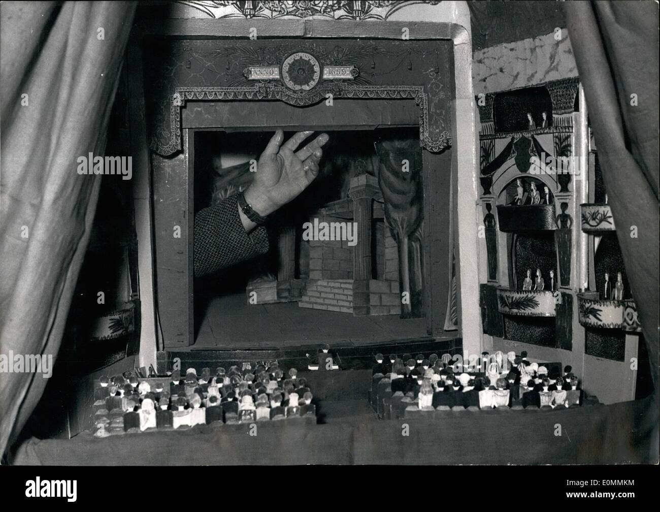 Dec. 12, 1955 - An exhibition on Lillipit. The yearly model show which ...