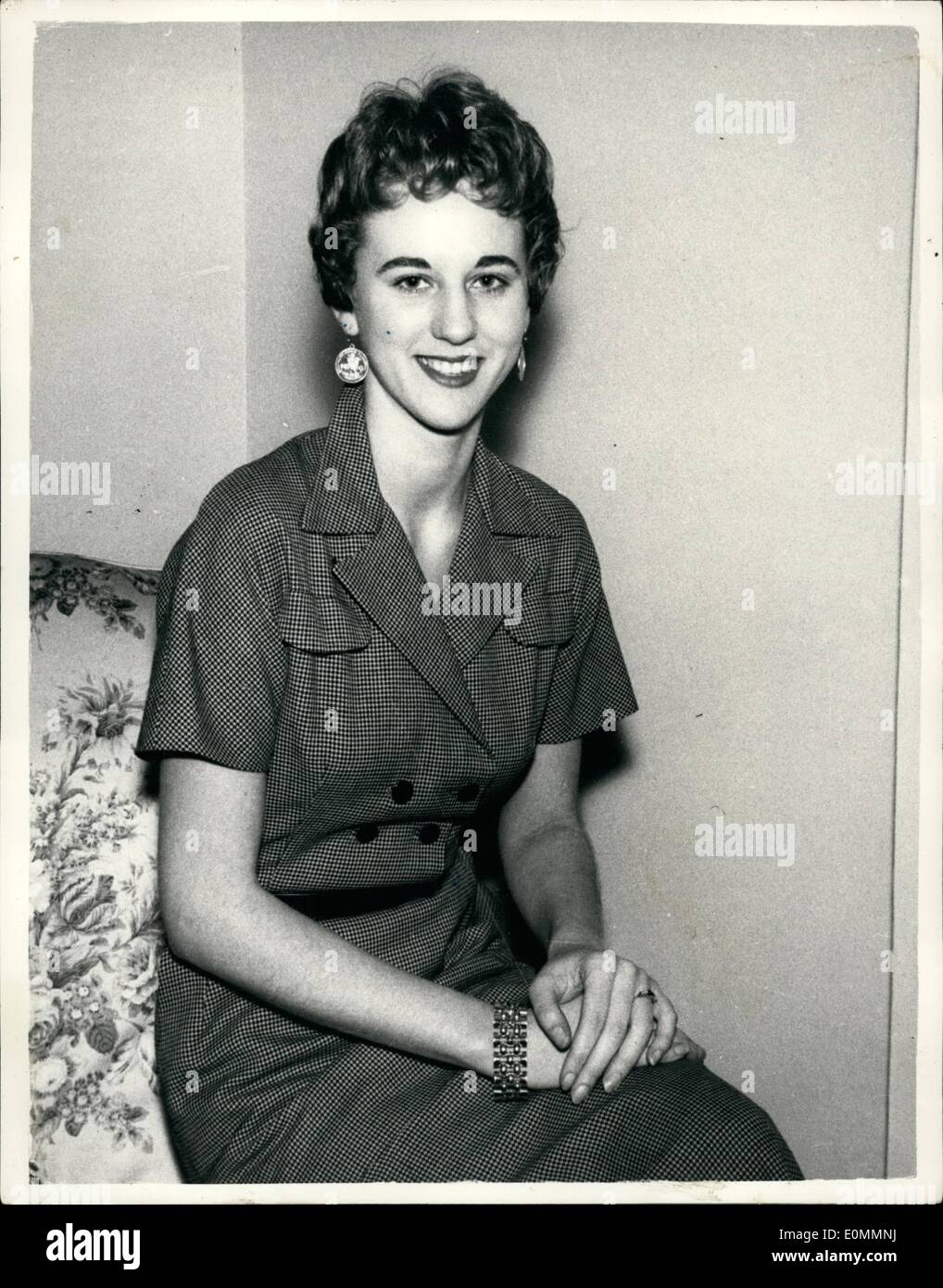 Dec. 12, 1955 - OD Tte Churchill's Daughter Engaged. Francoise Yvonne ...