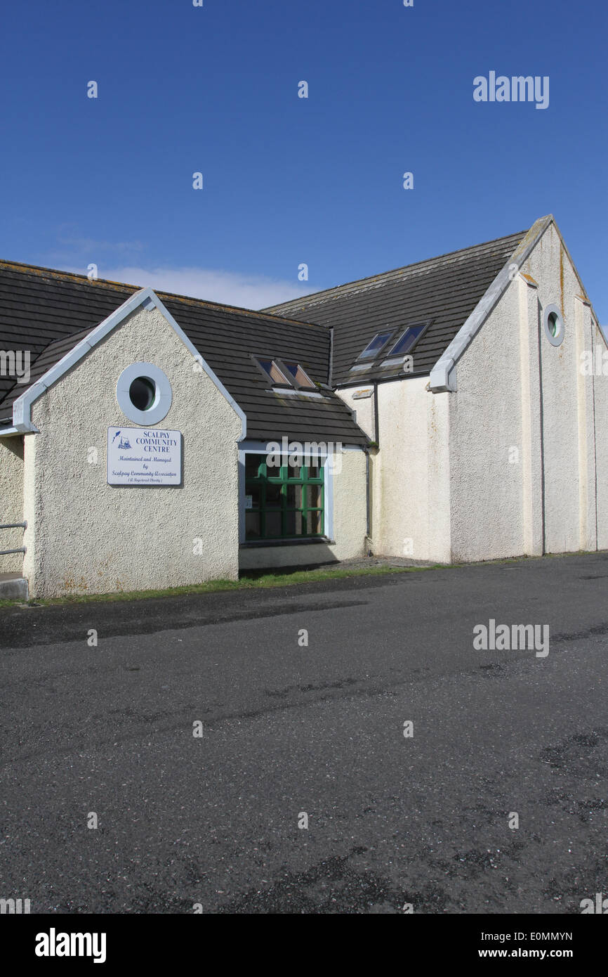 Exterior of Scalpay Community Centre Ardinashaig Isle of Scalpay ...