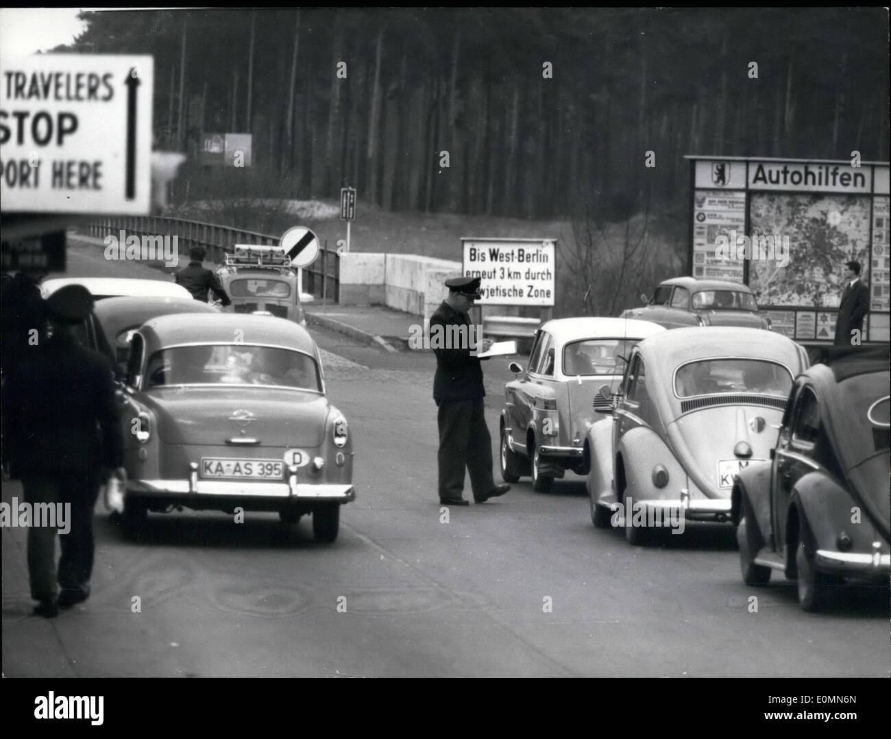 Mar. 03, 1956 - Traveling to Berlin: were thousands of People from ...
