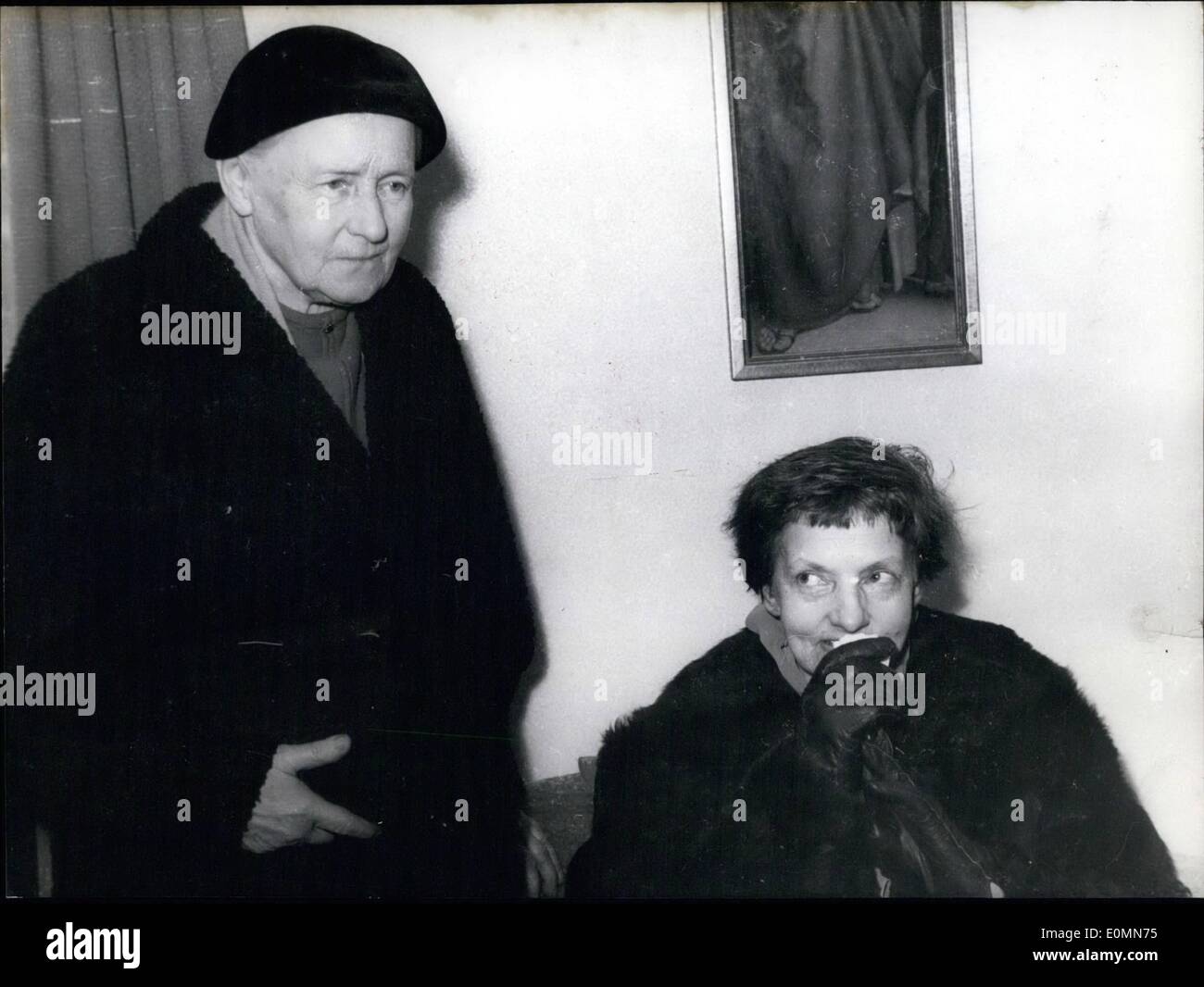 Mar. 03, 1956 - Mrs. Anna anderson and Mrs. Von Heydebrandt. Mrs ...