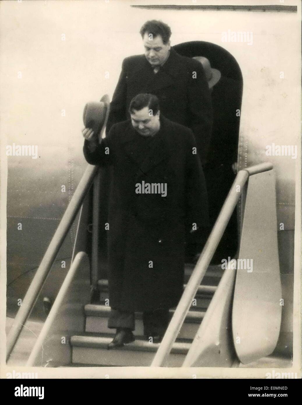 Mar. 15, 1956 - Mr Malenkov arrives: Mr Malenkov, the Soviet Minister ...