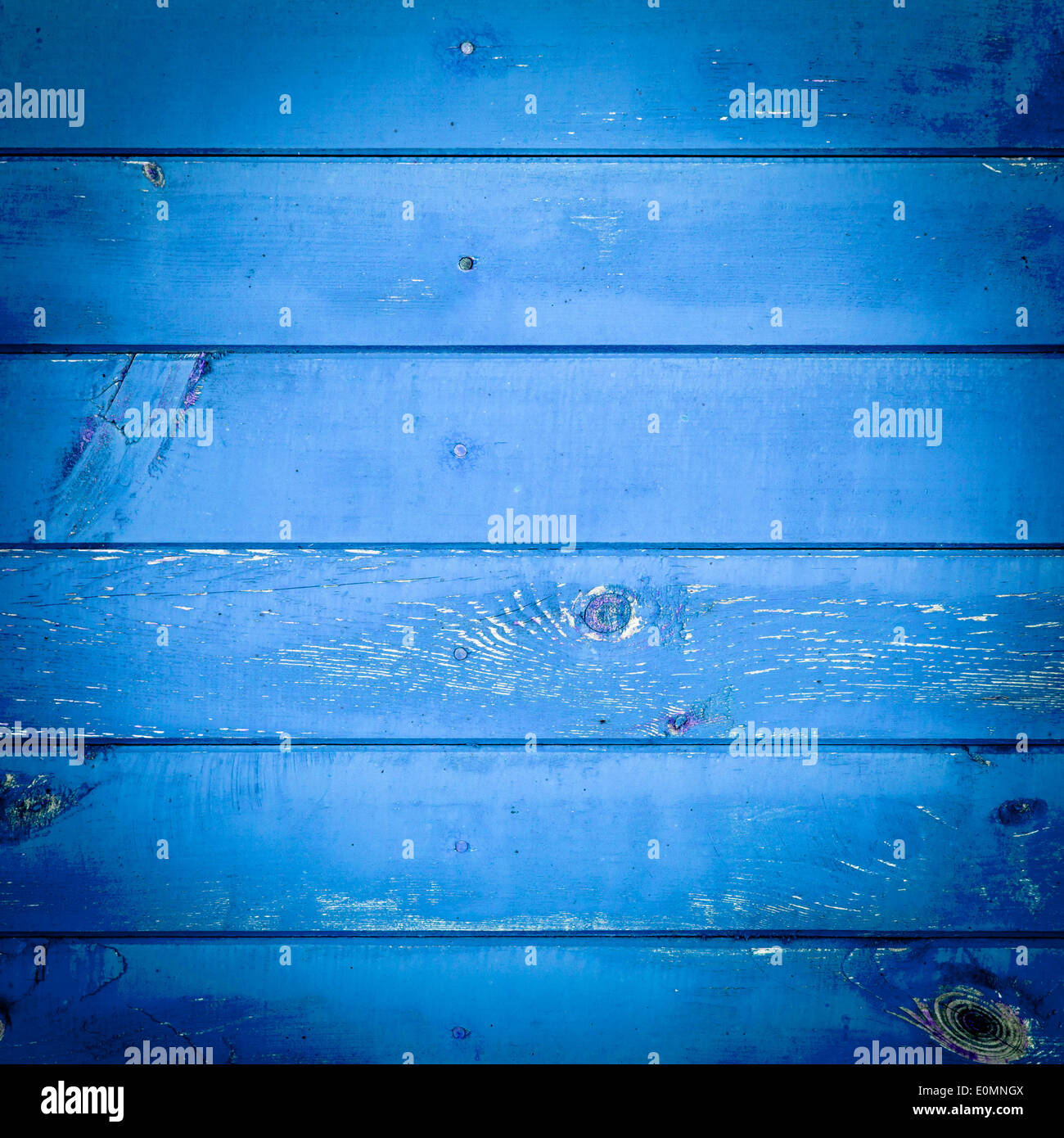 The blue wood texture with natural patterns Stock Photo - Alamy