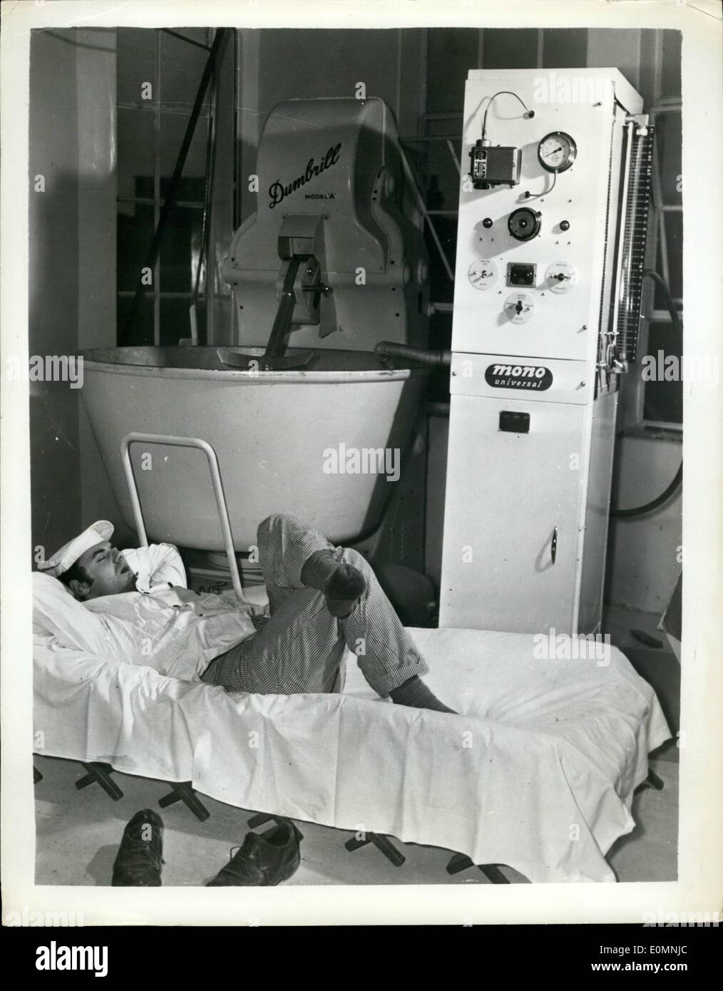 Jan. 01, 1956 - Two sleeping bakers: A British machine called ''The ...