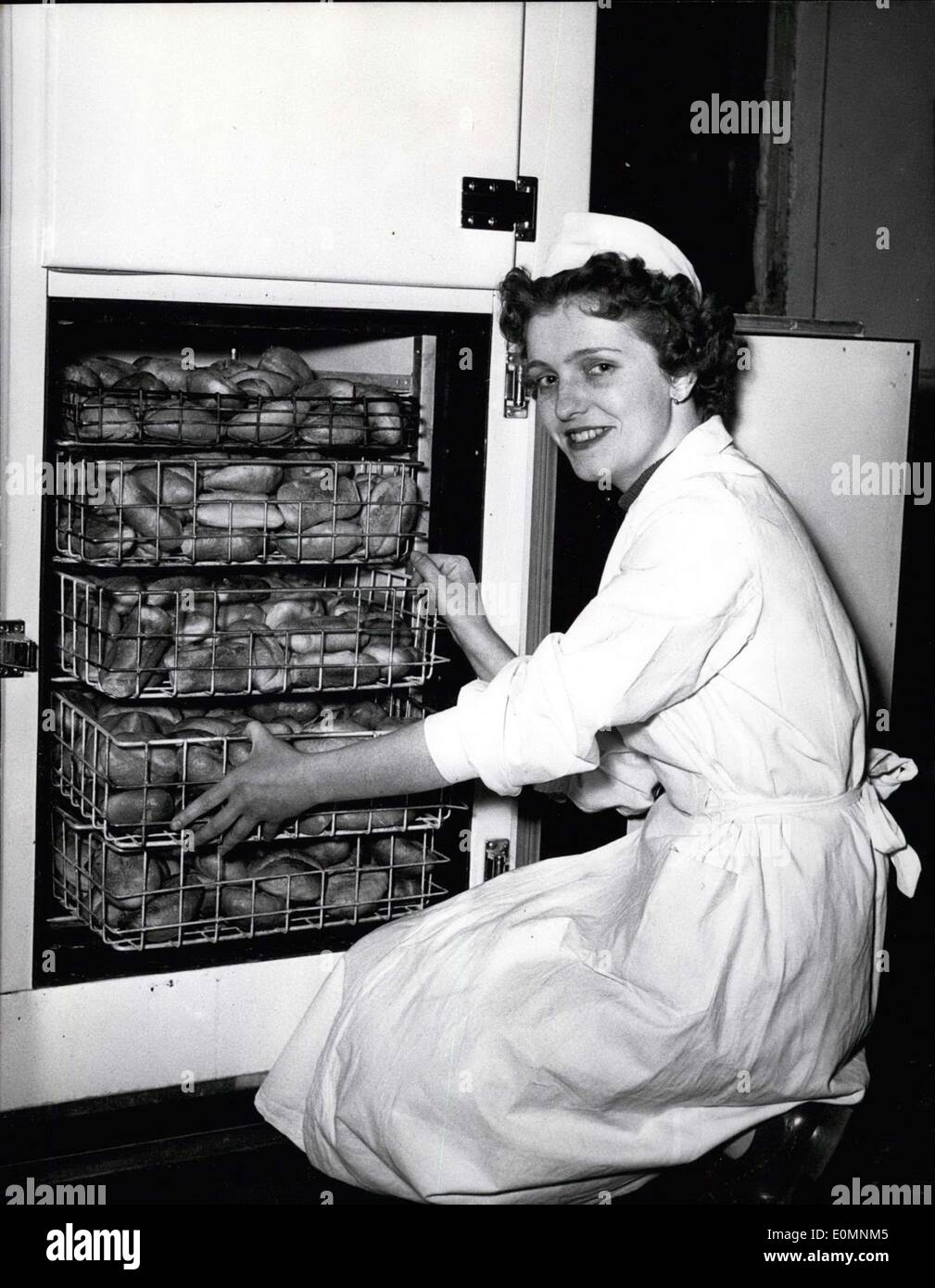 Jan. 05, 1956 - Deep-frozen buns are now available in Berlin. A clever ...
