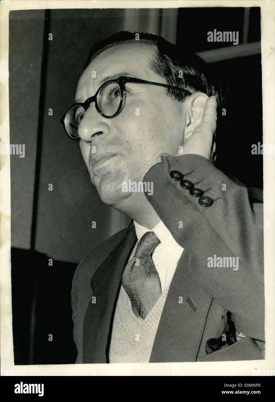 Mar. 28, 1956 - Malta Prime Minister Holds Press Conference Of The ...