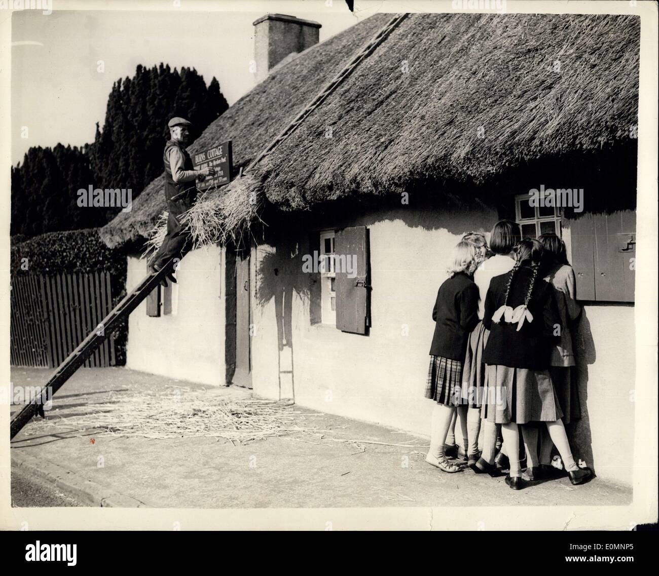 Mar. 28, 1956 - Georgi Malenkov visits Birthplace of Robert Burns ...