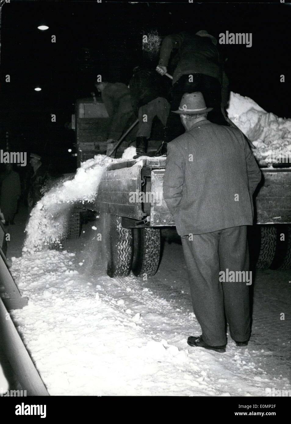 Jan. 26, 1956 - Snow for Cortina!: During thus winter only a little bit ...