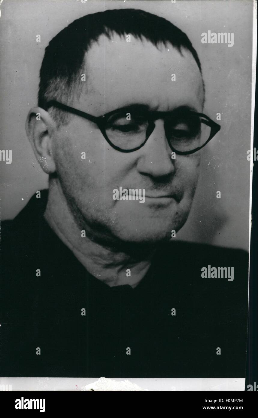 Apr. 04, 1956 - Bert Brecht..... .severely ill with pneunomia. He is ...