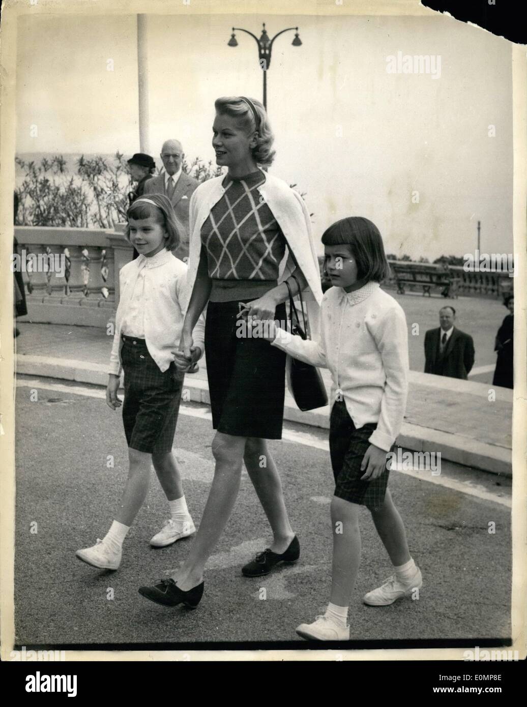 Apr. 04, 1956 - Prepsring For The Grace Kelly -- Prince Rainier Wedding ...