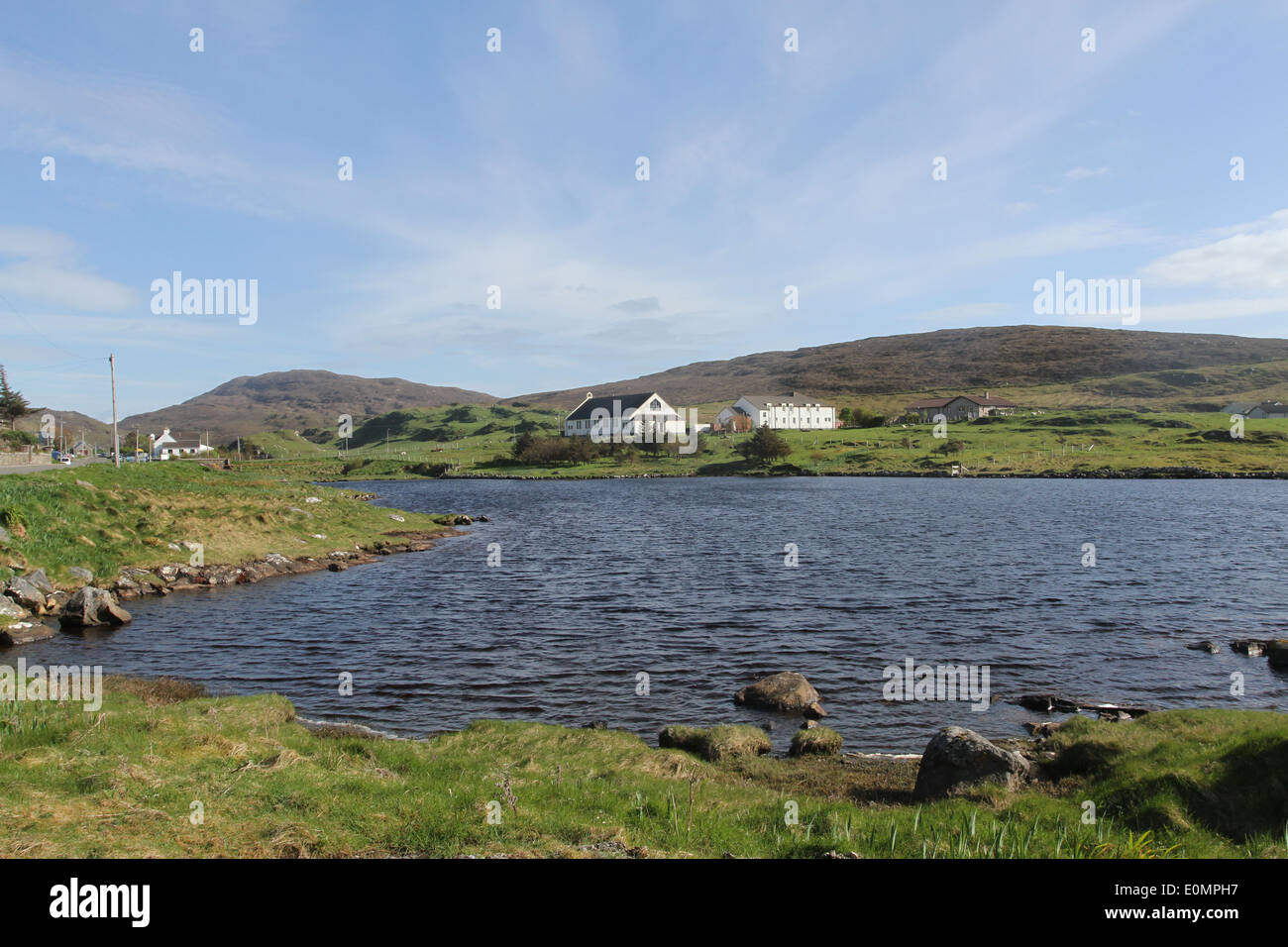 Leverburgh waterfront Isle of Harris Scotland May 2014 Stock Photo - Alamy