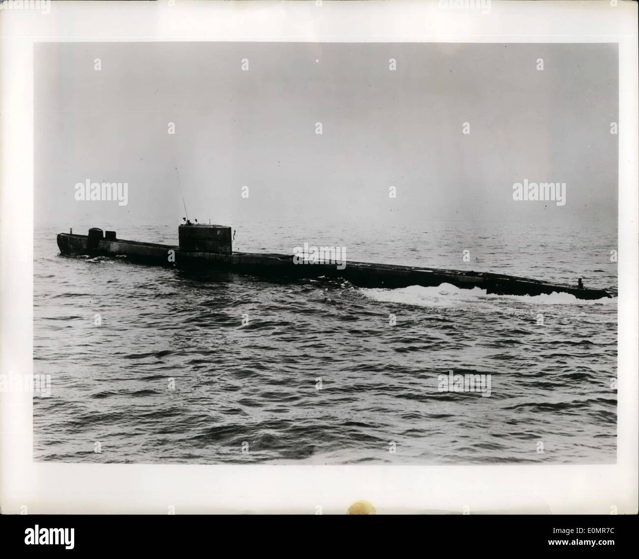 Royal navy submarine 1956 hi-res stock photography and images - Alamy