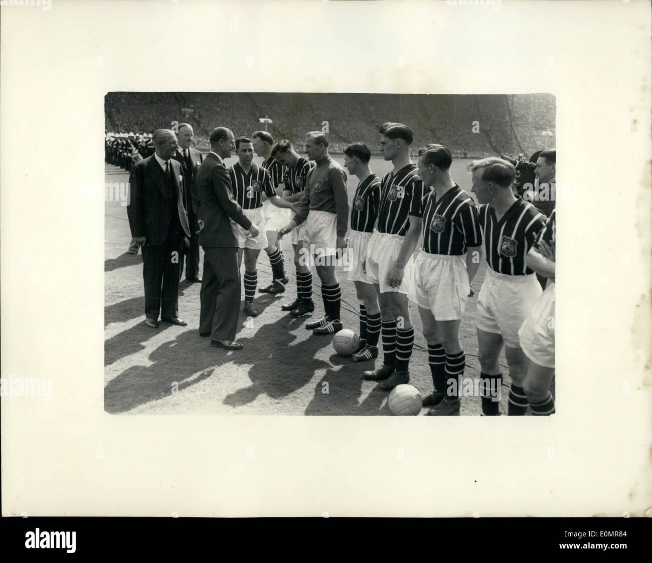 May 05, 1956 - F.A. Cup Final At Wembley. Birmingham City Versus ...