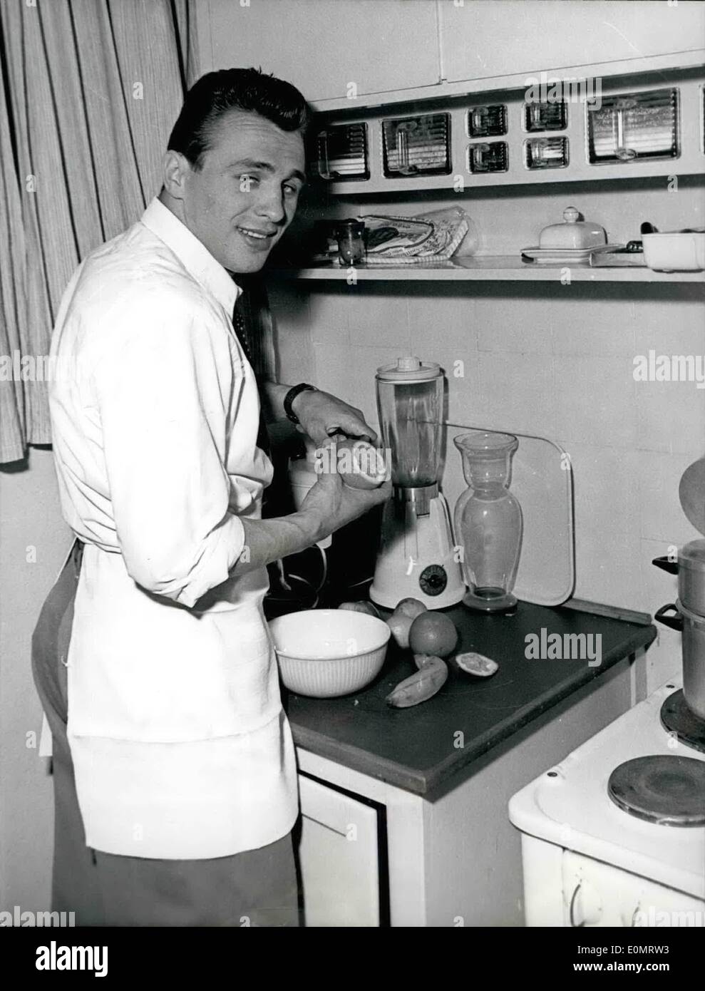 Jun. 06, 1956 - Beaten by Fate: Bubi Scholz Bubi Scholz who prepares ...