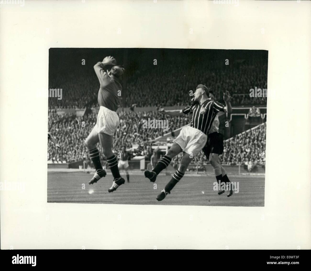 Jun. 06, 1956 - F.A. Cup final at Wembley. Birmingham City Versus ...