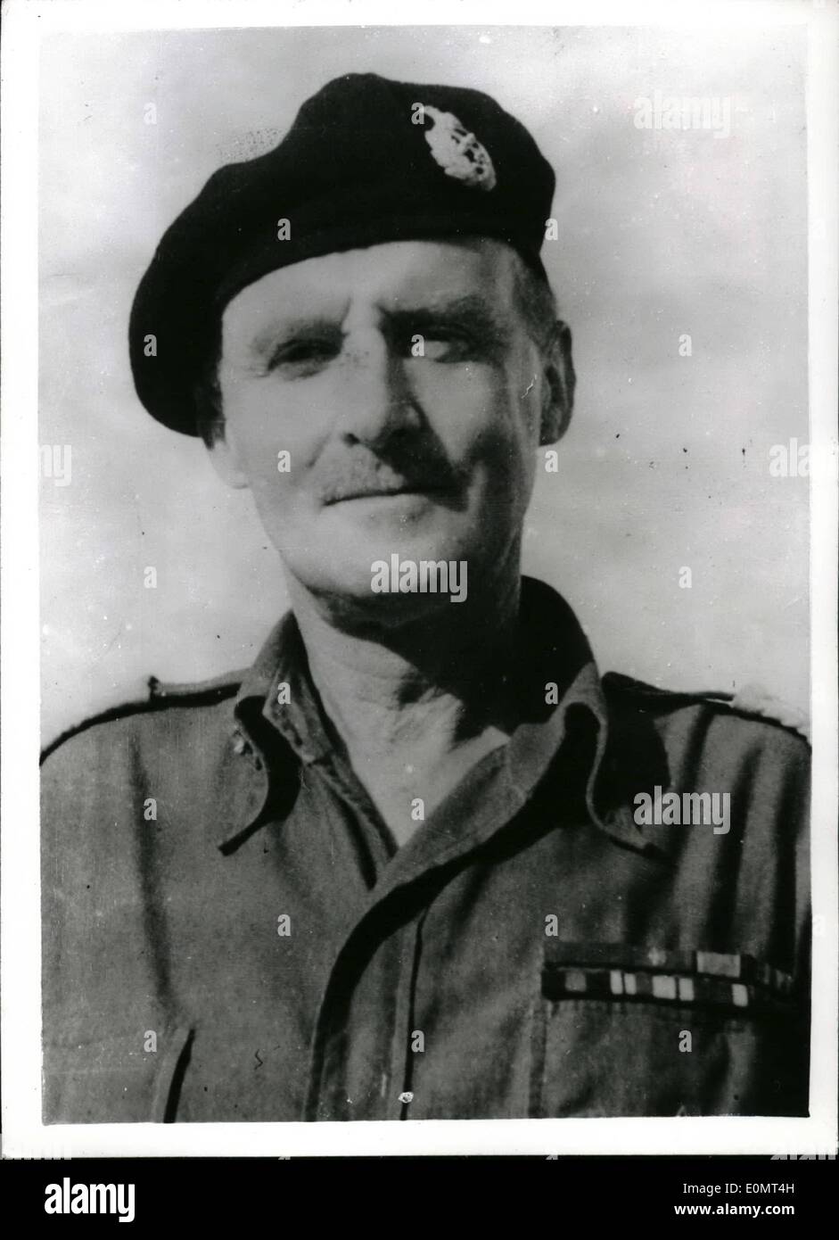 Jun. 06, 1956 - Former G.O.C. in Court today.: General Sir Frank ...