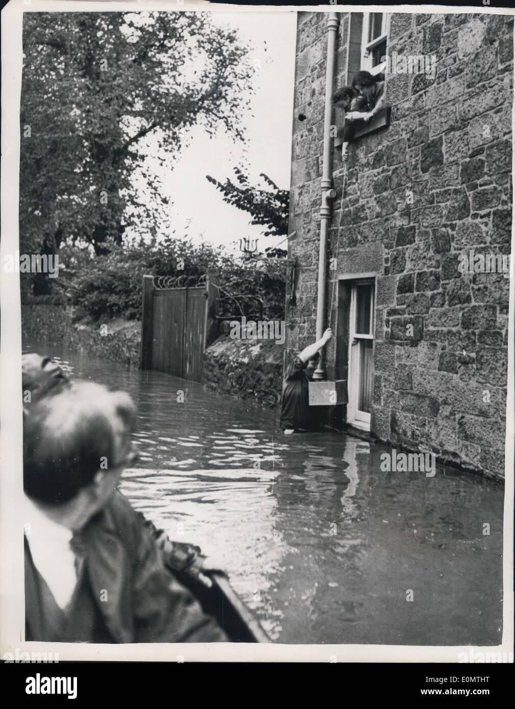 Aug. 29, 1956 - Worst August For Seventy Five Years... Floods In East ...