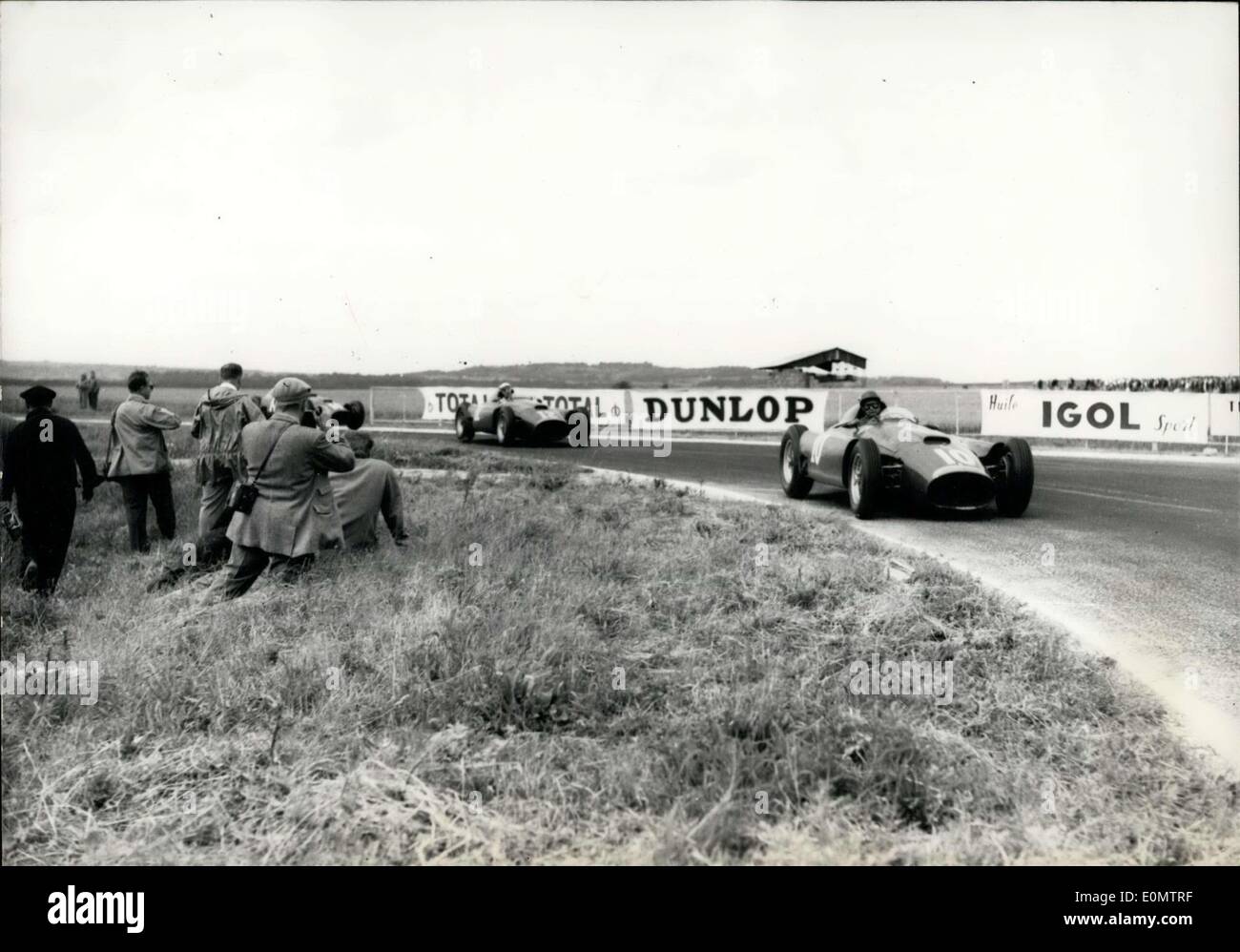 Jul. 02, 1956 - Collins on Ferrari wins Grand Prix at Rheims: The ...