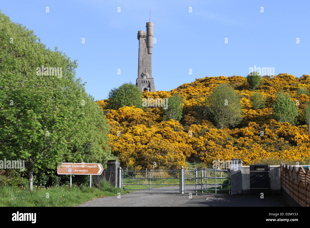 Stornoway war memorial Isle of Lewis Scotland May 2014 Stock Photo - Alamy