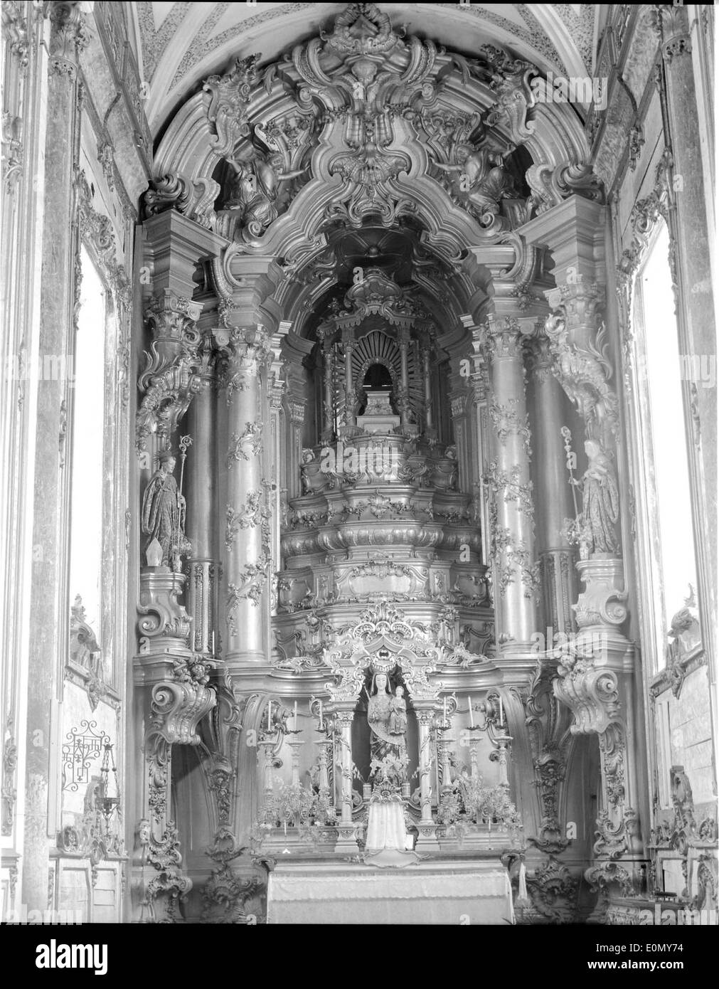 The Igreja do Mosteiro de Pombeiro de Ribavizela in Felgueiras ...