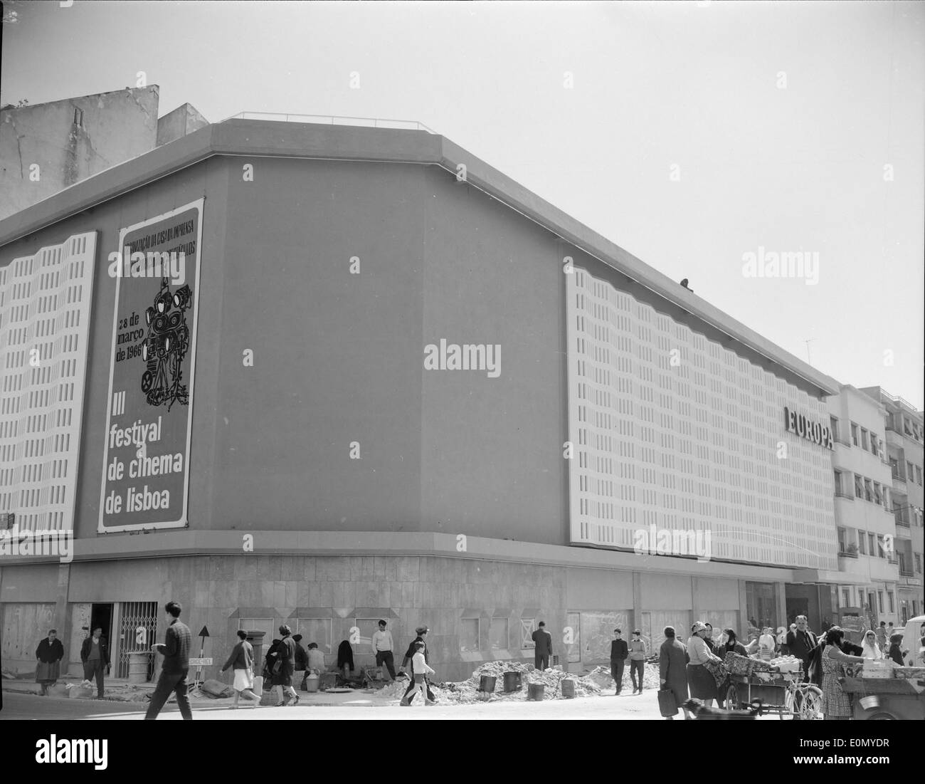 Cinema Europa in Lisbon, Portugal, is an iconic cinema known for its ...