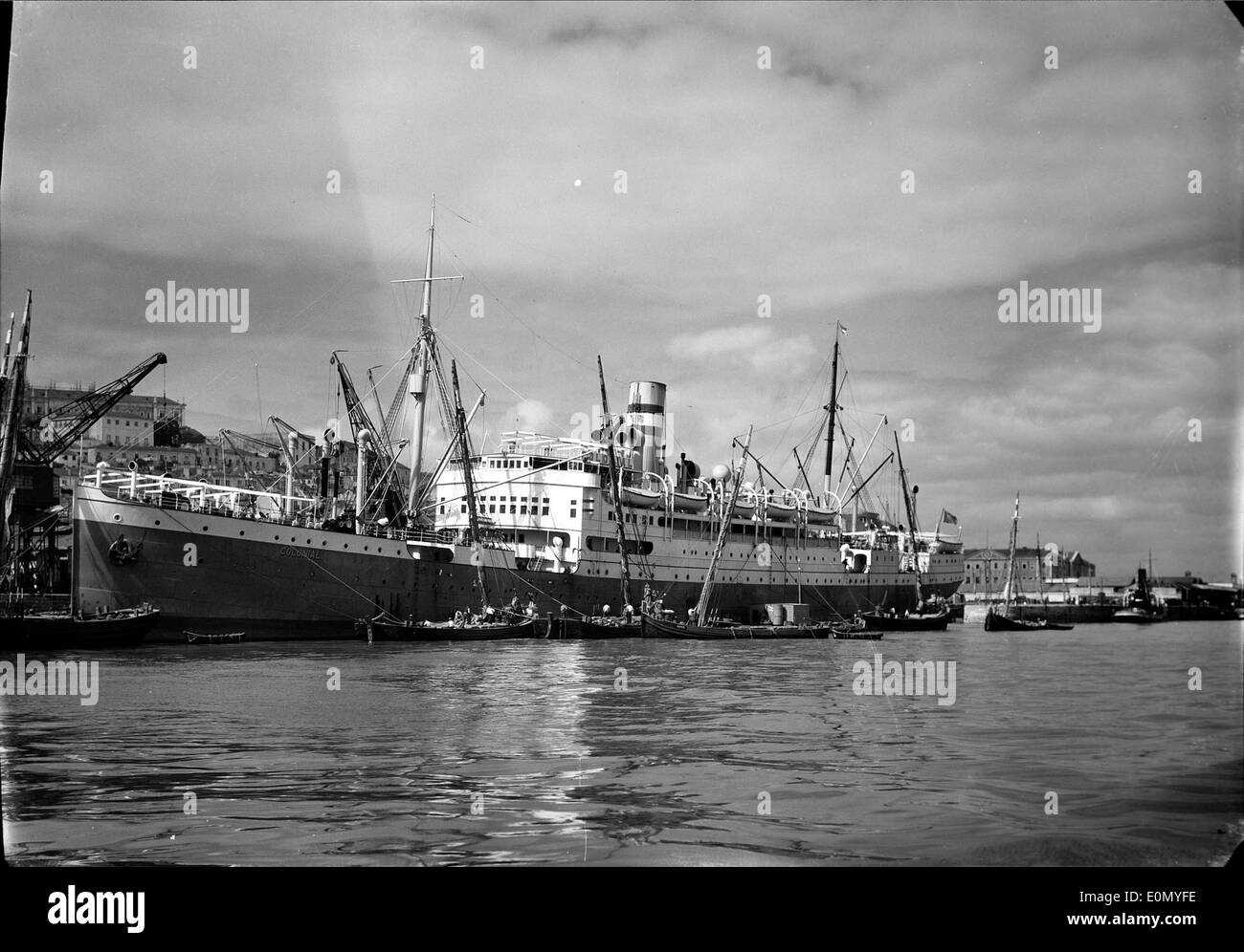 This image shows the Paquete Colonial, a colonial-era passenger ship ...