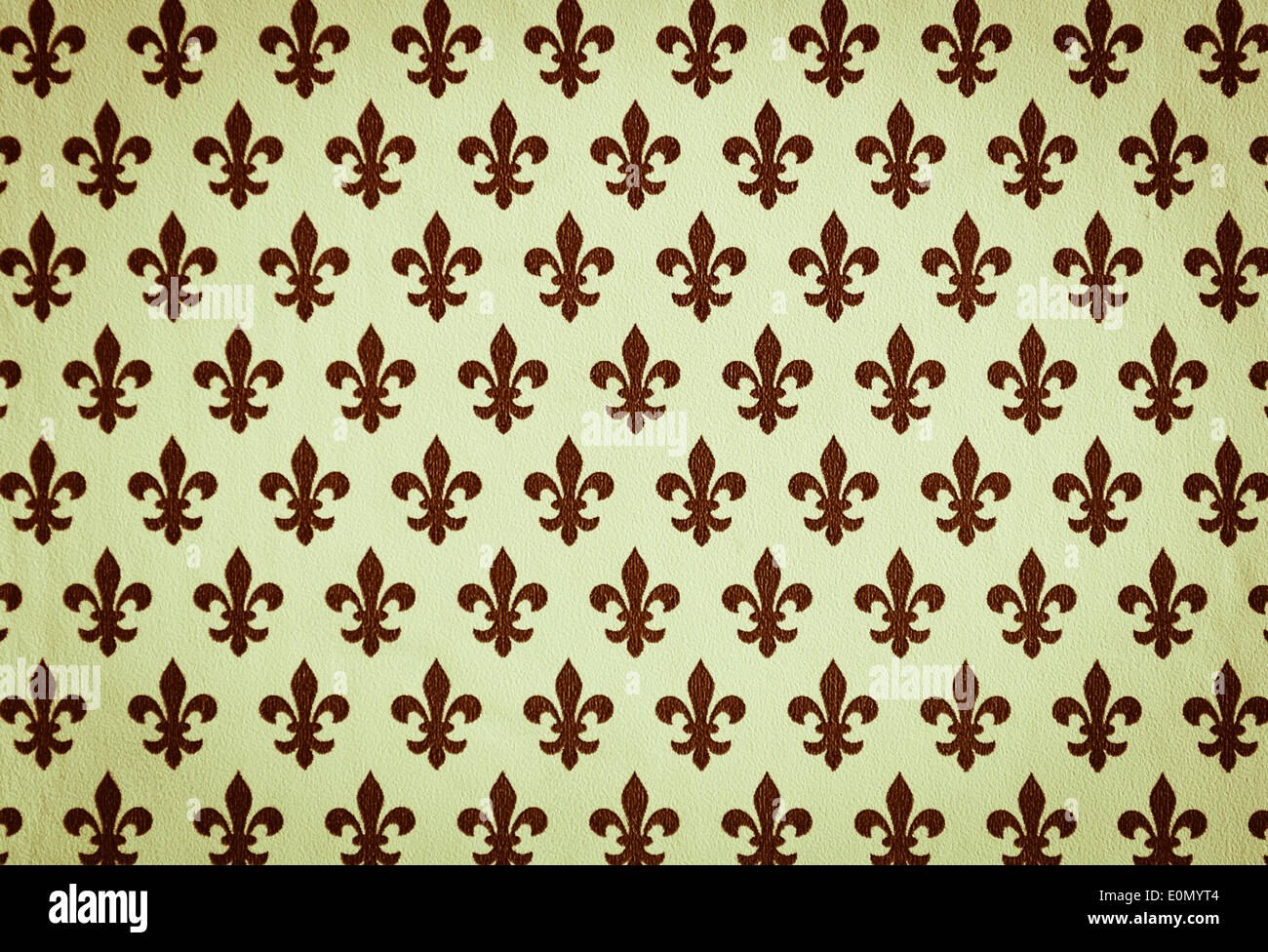 Lily flower heraldic symbol texture Stock Photo - Alamy