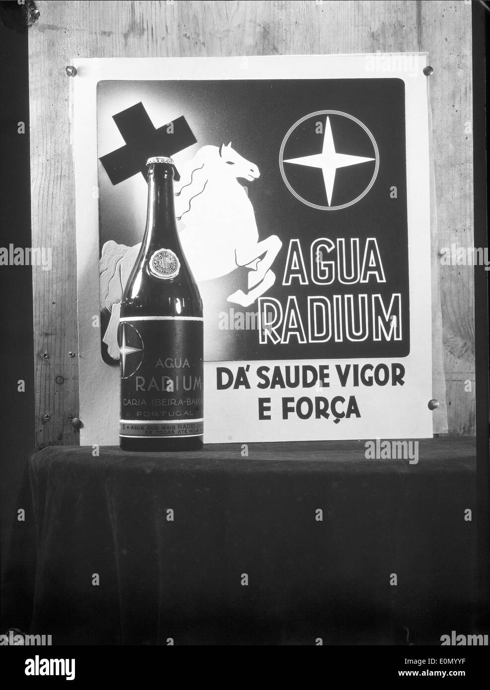 Água Radium is a well-known bottled mineral water sourced from Caria ...