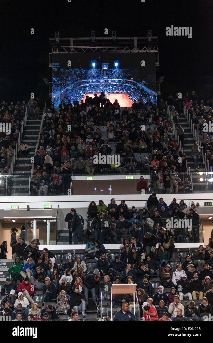 Rome stadium night tennis hi-res stock photography and images - Alamy