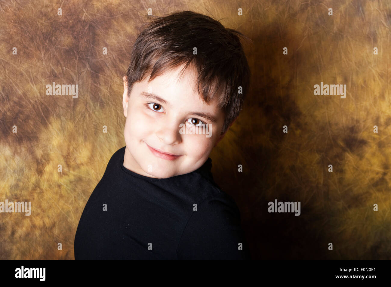 Portrait of a seven years old boy Stock Photo - Alamy