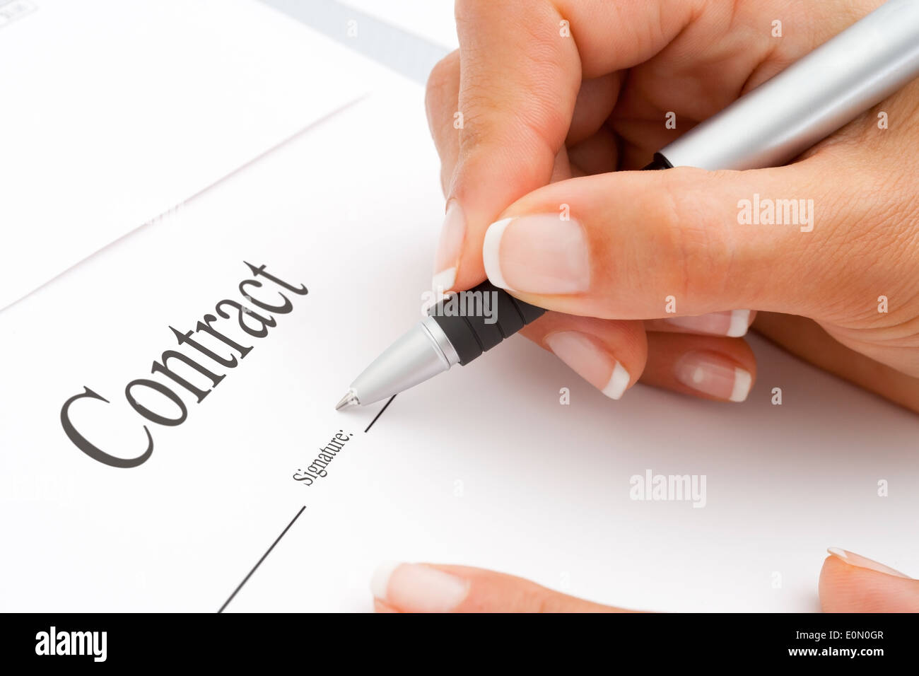 Pictures Of Contracts Being Signed