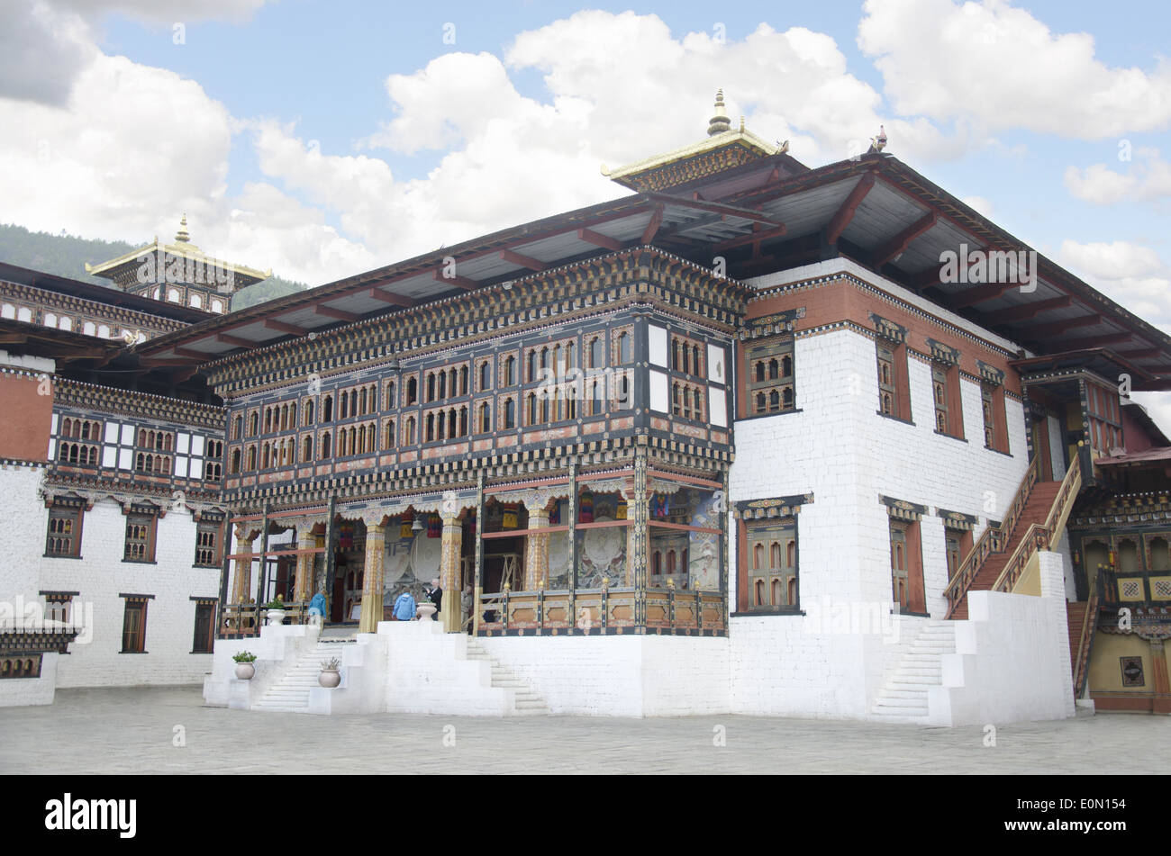 King's Palace, Dechencholing Palace, Thimphu, Bhutan Stock Photo - Alamy