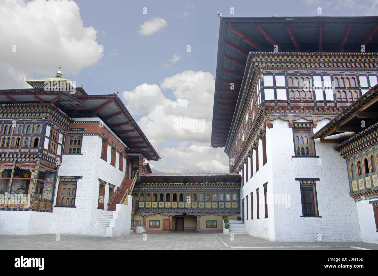 King's Palace, Dechencholing Palace, Thimphu, Bhutan Stock Photo - Alamy