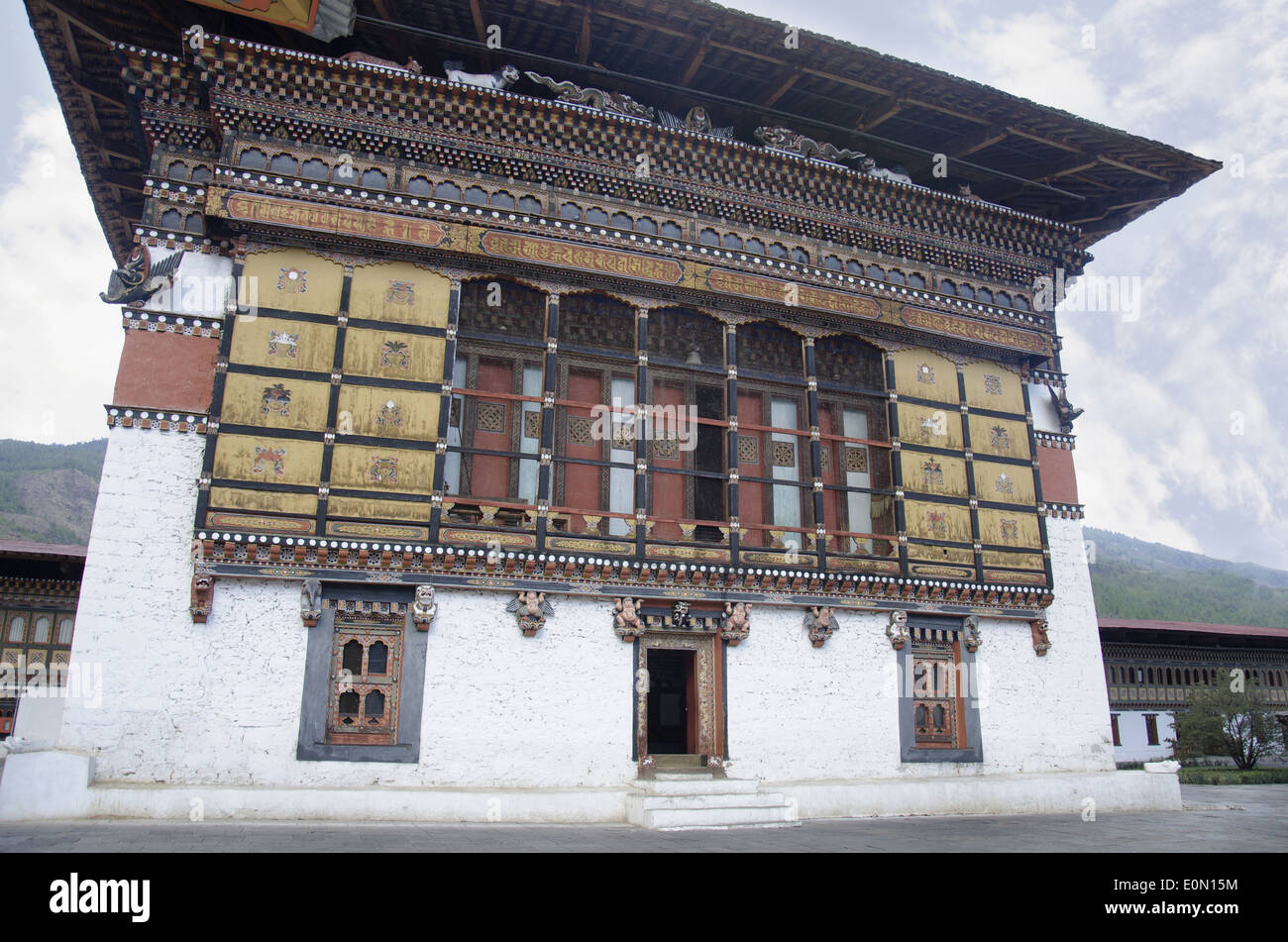 King's Palace, Dechencholing Palace, Thimphu, Bhutan Stock Photo - Alamy