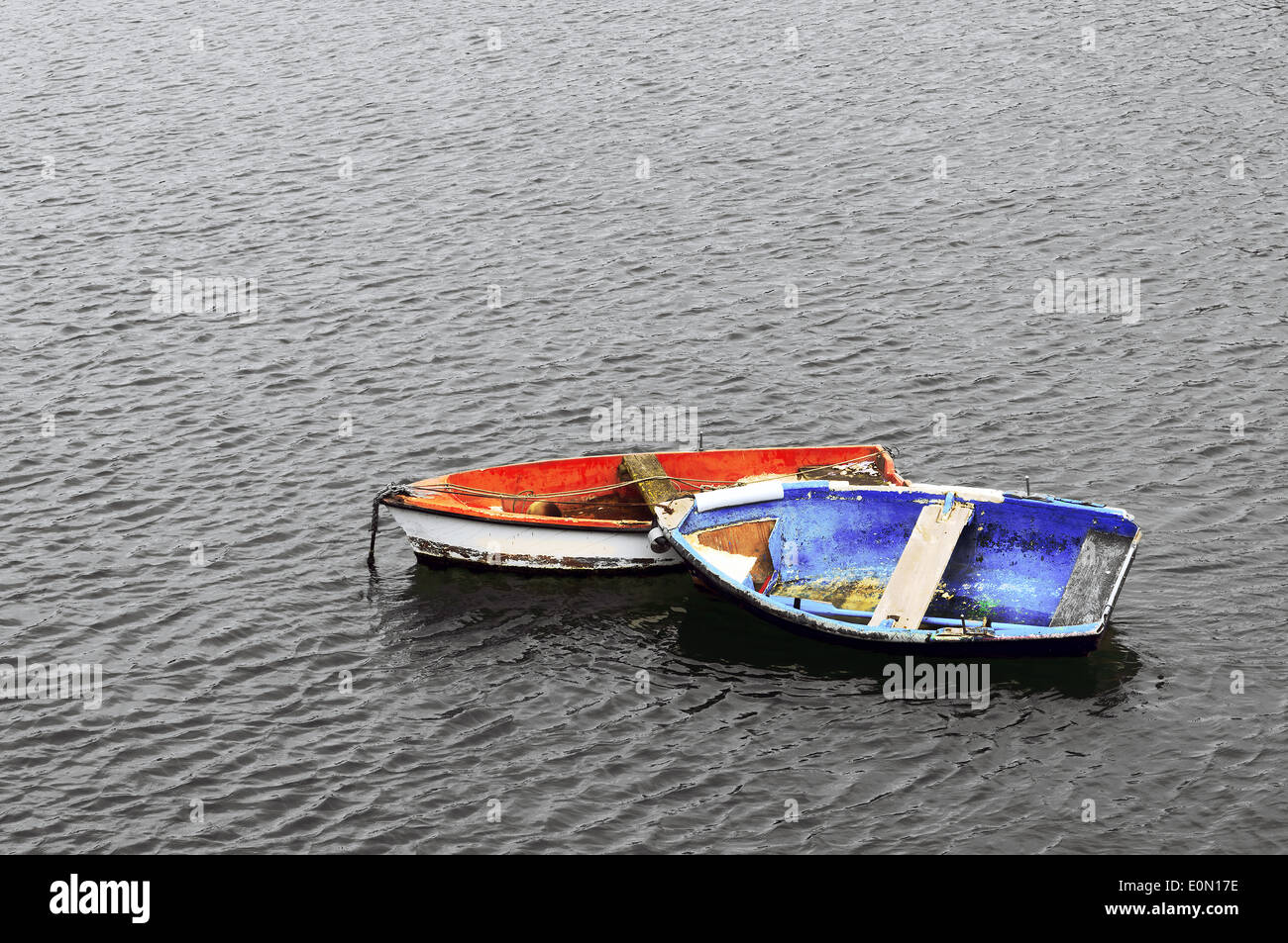 colorful boats on port water Stock Photo - Alamy