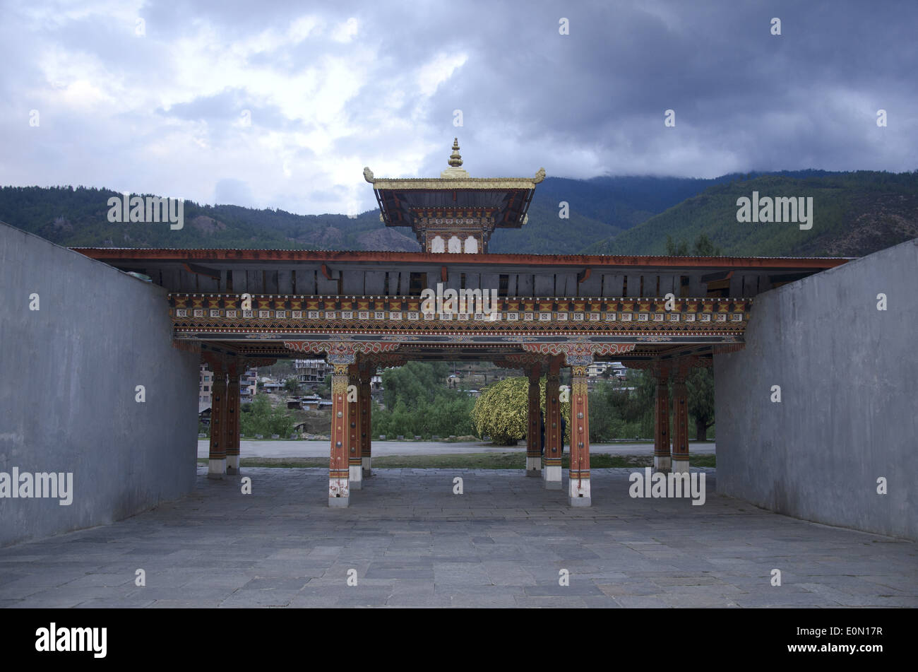 King's Palace, Dechencholing Palace, Thimphu, Bhutan Stock Photo - Alamy