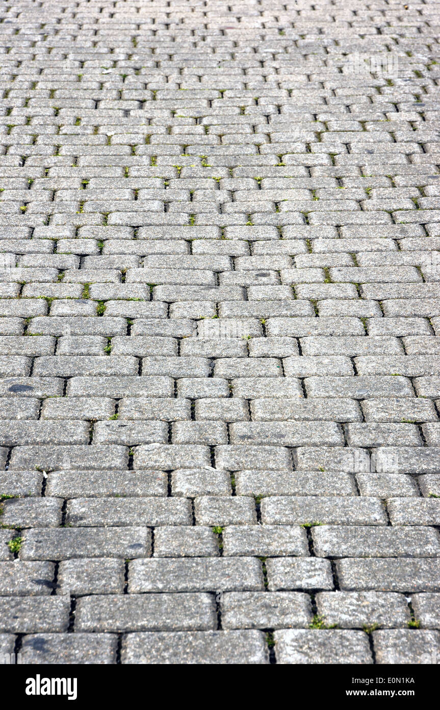 background with floor tiles of granite paving stones Stock Photo - Alamy