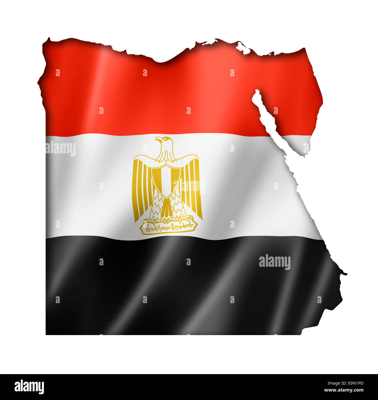 Egypt map and flag hi-res stock photography and images - Alamy