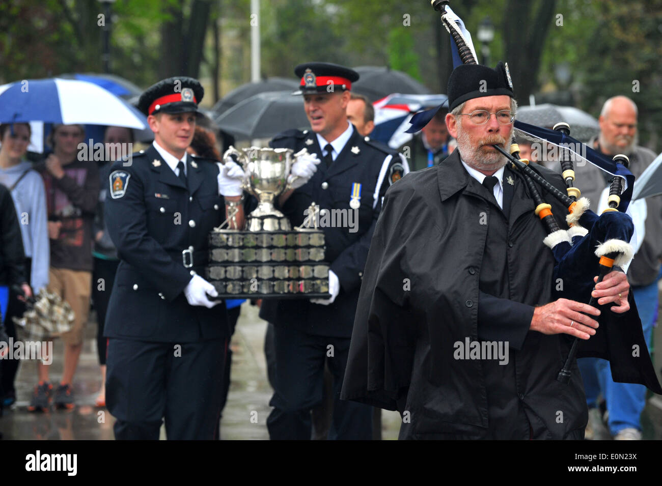 Ontario Police Bagpipes High Resolution Stock Photography and Images ...