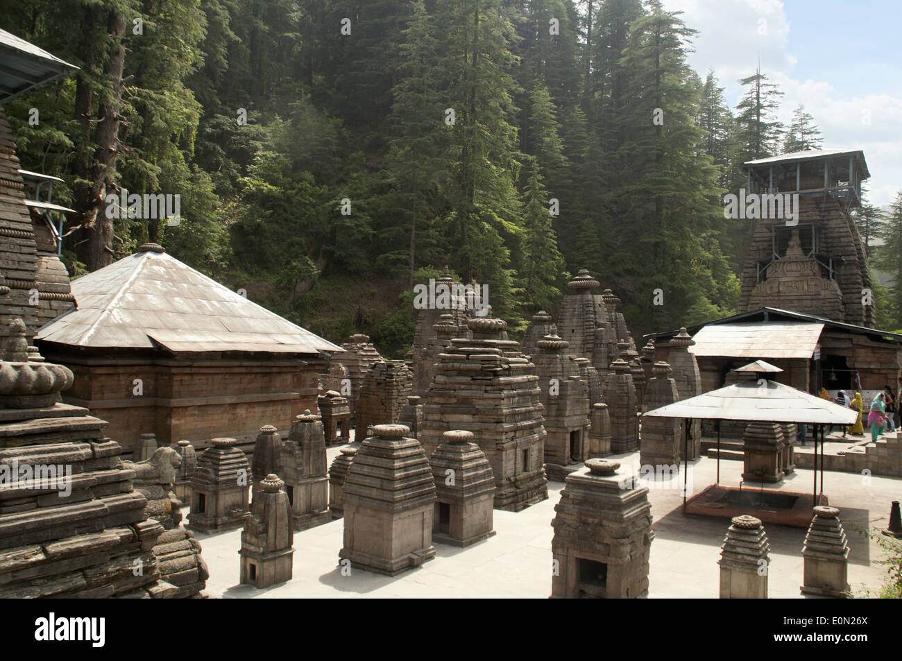 Jageshwar temple, Almora district, Uttarakhand, India Stock Photo - Alamy