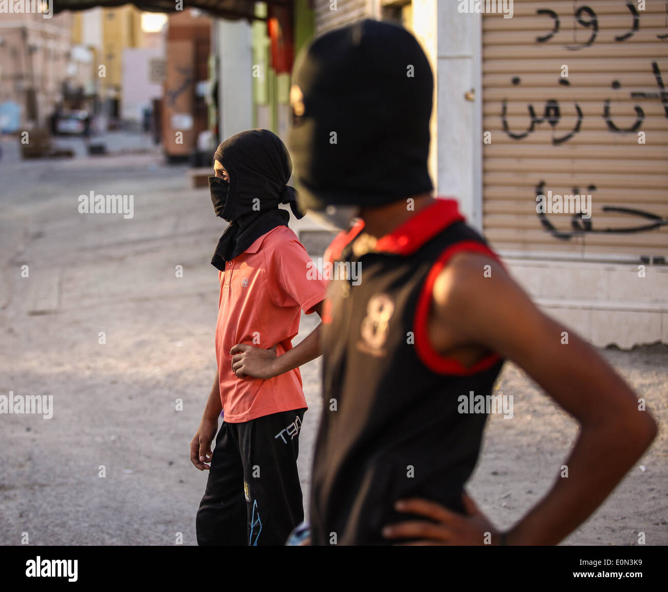 Masked demonstrators hi-res stock photography and images - Alamy