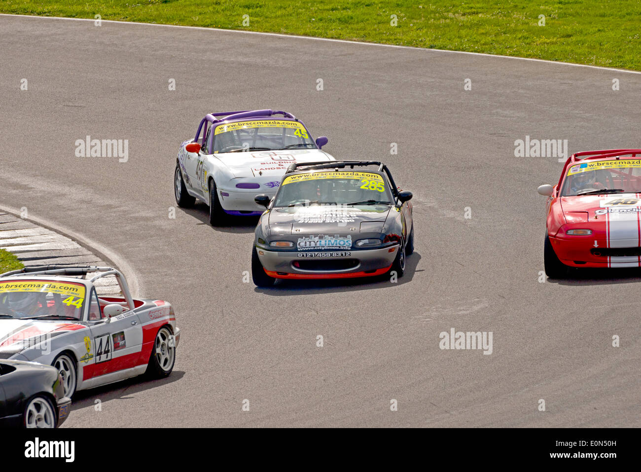 Racing at Ty Croes Anglesey North Wales Uk Stock Photo - Alamy