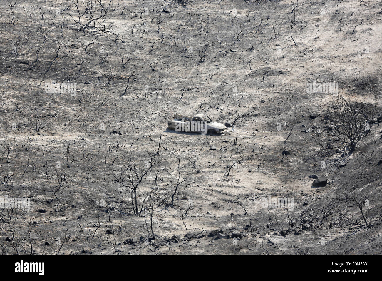 Burned out truck High Resolution Stock Photography and Images - Alamy
