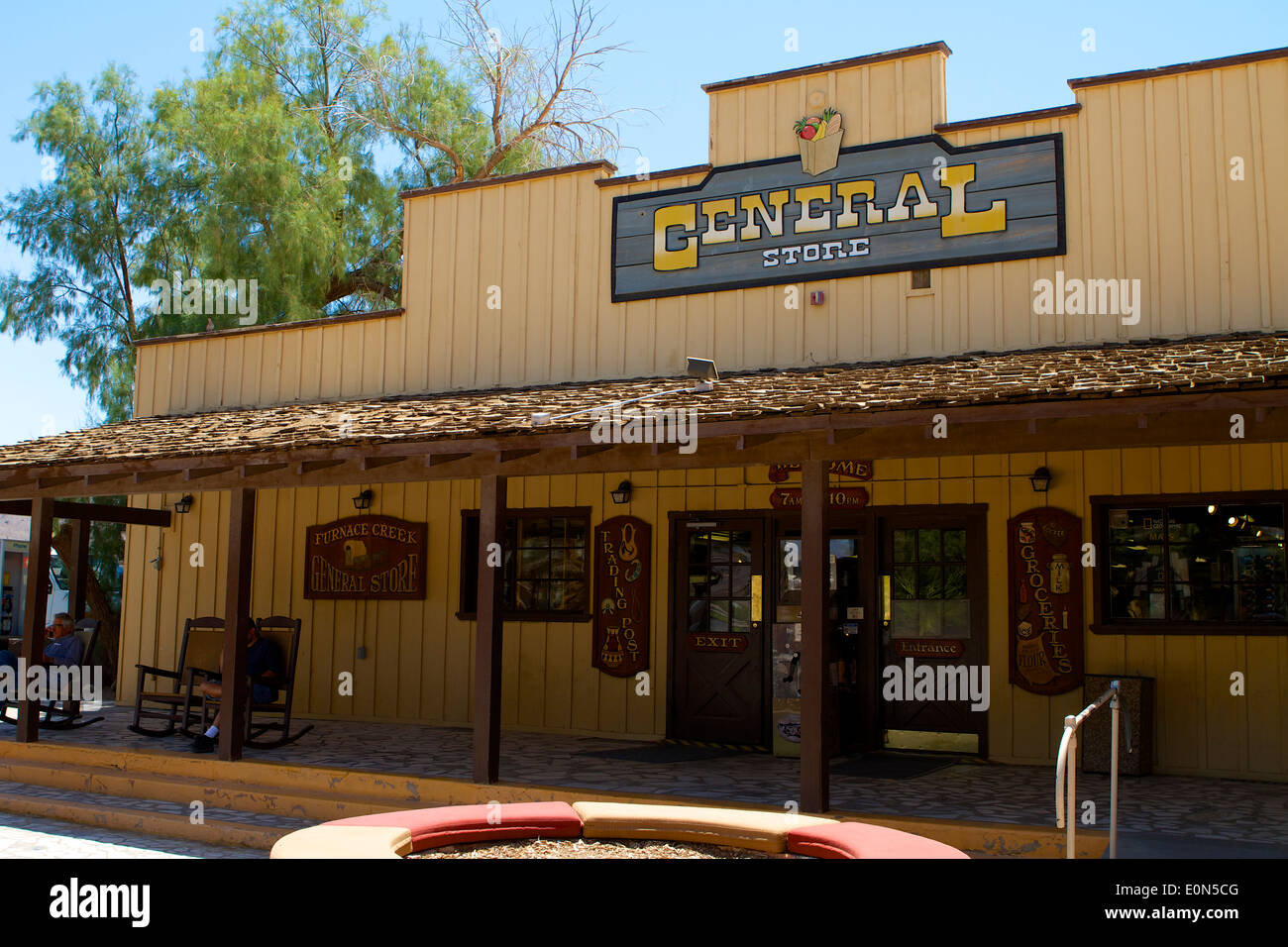Furnace creek Death Valley California Stock Photo - Alamy