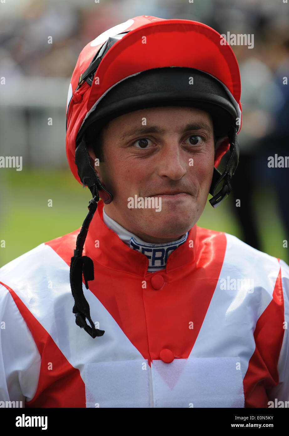 DURAN FENTIMAN JOCKEY YORK RACECOURSE YORK ENGLAND 16 May 2014 Stock ...